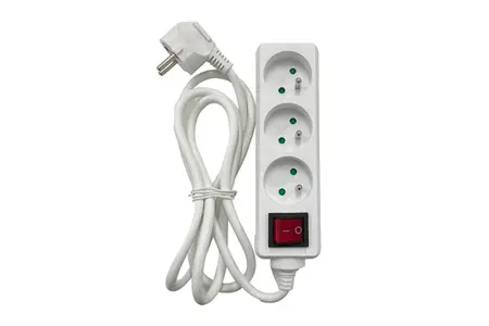 Multiprise et distributeur CEE Accsup MULTIPRISE 3 PRISES ...