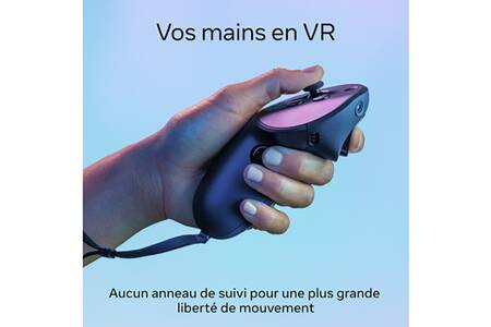 Accessoire réalité virtuelle Meta Manette réalité virtuelle Meta Quest ...