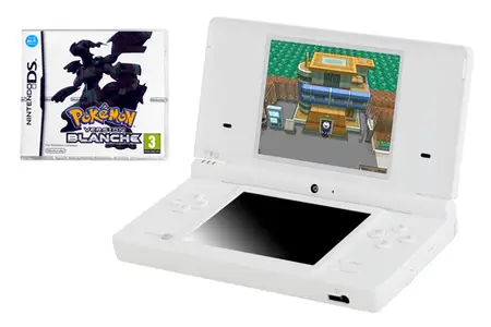 Console rétrogaming Nintendo DSI BLANCHE+POKEMON | Darty