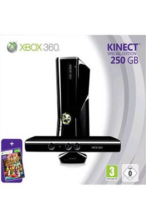 Consoles Xbox 360 Microsoft XBOX 250 GO+KINECT+KINECT ADVENTURES | Darty