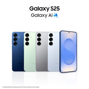 Smartphone Samsung Galaxy S25 256 Go Bleu clair | Darty