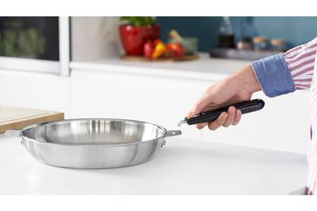 Batterie de cuisine Lagostina ESPERTA TRIPLY POIGNEE AMOVIBLE Lot 6pcs ...