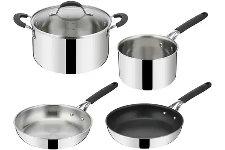 Batterie de cuisine Lagostina SET 5 PIECES INOX ESPERTA INDUCTION ...