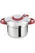 Cocotte / faitout / marmite Seb Autocuiseur rouge induction CLIPSOMINUT ...