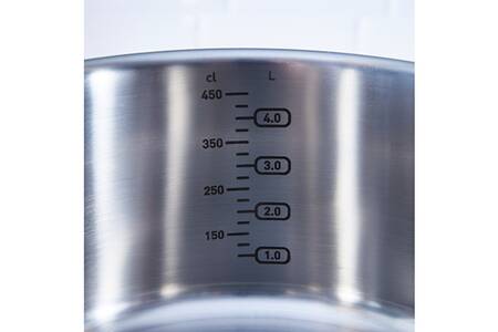 Marmite / Faitout Tefal Emotion Faitout inox 24 cm + couvercle en verre E3014604 | Darty