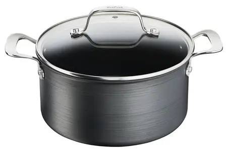 Marmite / Faitout Tefal FAITOUT 24 CM (5L) + COUVERCLE UNLIMITED PREMIUM INDUCTION G2564602 | Darty