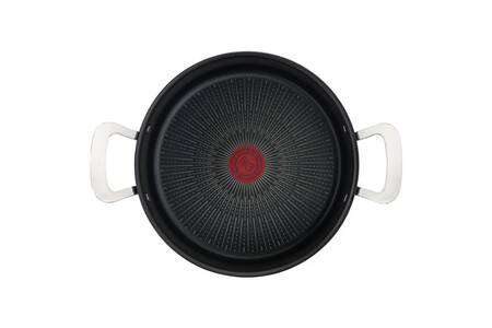Marmite / Faitout Tefal FAITOUT 24 CM (5L) + COUVERCLE UNLIMITED PREMIUM INDUCTION G2564602 | Darty