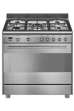 Piano de cuisson Smeg ESTHETIQUE CLASSICA 90cm GAZ INOX - SCB91GVX9 | Darty