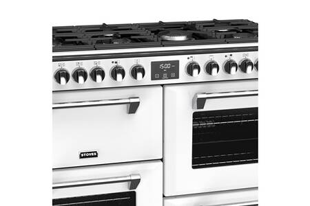 Piano de cuisson Stoves RICHMOND DELUXE GAZ 110 cm BLANC ...