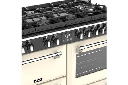 Piano de cuisson Stoves RICHMOND DELUXE GAZ SUR VERRE 100cm CREME ...