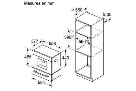 Machine à café encastrable Siemens CT718L1B0 | Darty
