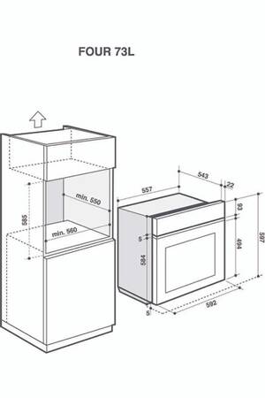 Four encastrable De Dietrich DOP4741X | Darty