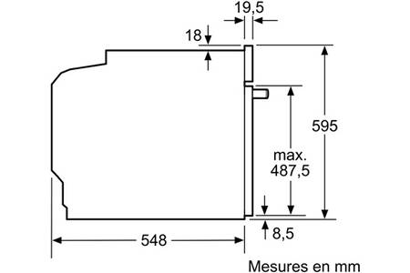 Four encastrable Neff B6AVH7AN1 | Darty