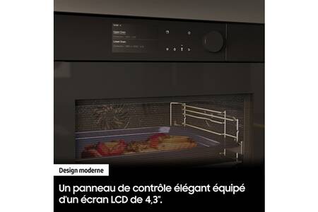 Four encastrable Samsung NV7B7997AAK BESPOKE DUAL COOK STEAM | Darty