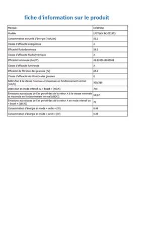 Groupe filtrant Electrolux LFG716X | Darty