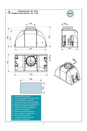 Groupe filtrant Falmec GRUPMU3120 | Darty