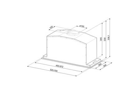 Groupe filtrant Smeg KICGR70X | Darty