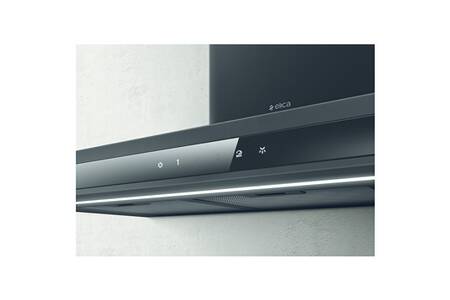 Hotte décorative murale Elica ADÉLE BL MAT/A/90 | Darty