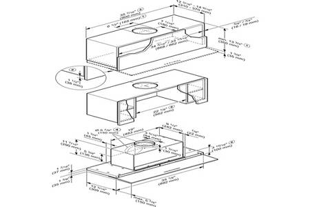 Hotte décorative murale Miele DA 3698 | Darty