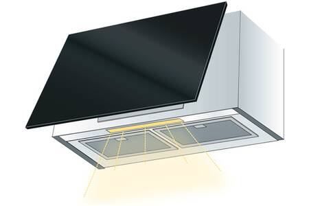 Hotte décorative murale Miele DA 9298 W SCREEN | Darty