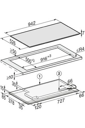Plaque induction Miele KM 7699 FR | Darty
