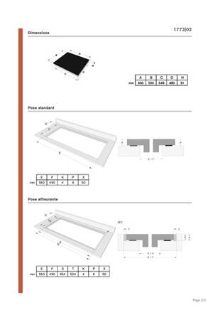 Plaque induction Novy Table Pro Induction 4 feux 1773 | Darty