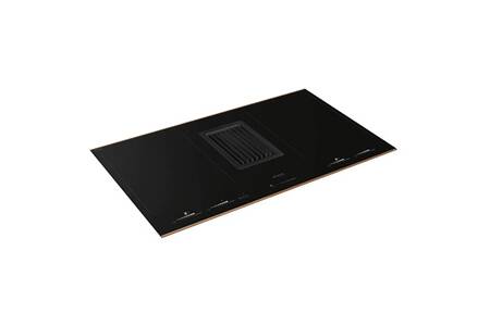 Plaque de cuisson avec hotte intégrée Smeg HOBD682R1 | Darty