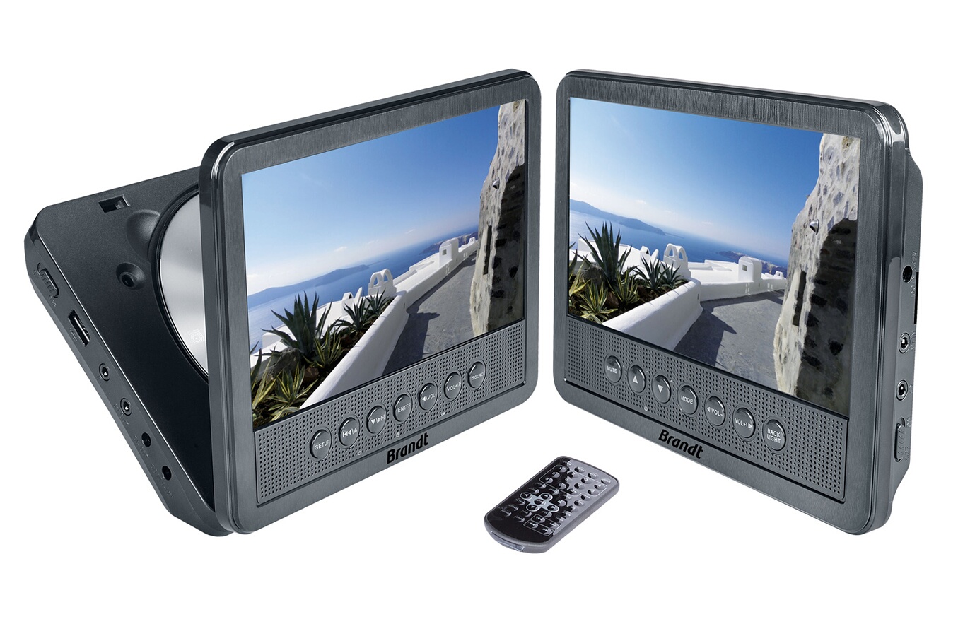 DVD portable Brandt Pack de 2 DVD portable (1380745) | Darty