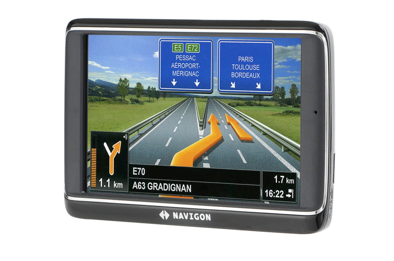 GPS Navigon NAVIGON 70 PLUS EUROPE - NAVIGON70PLUSEUROPE (3372294) | Darty