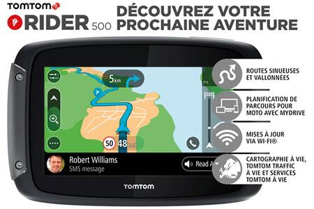 GPS Tomtom RIDER 500 EU 48 | Darty