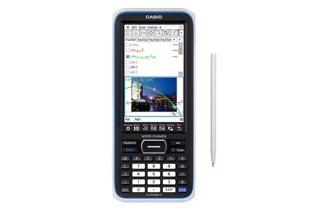 Calculatrice graphique Casio FX-CP400+E (4219988) | Darty