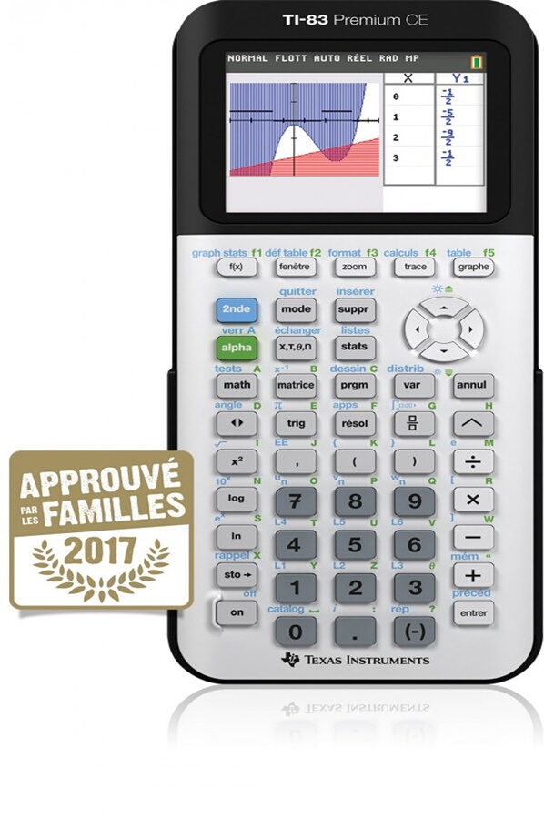 Calculatrice graphique Texas Instruments TI 83 PREMIUM CE - TI-83 ...