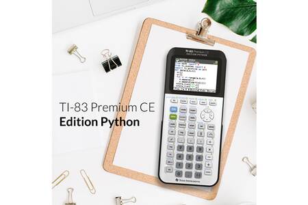 Calculatrice Texas Instruments TI-83 PREMIUM PYTHON | Darty