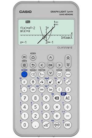 Calculatrice Casio Graph Lite - Calculatrice graphique | Darty