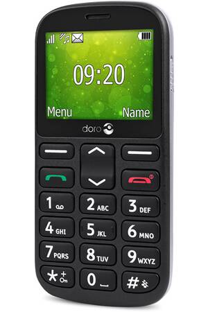 Téléphone portable Doro 1360 noir - 7381 | Darty
