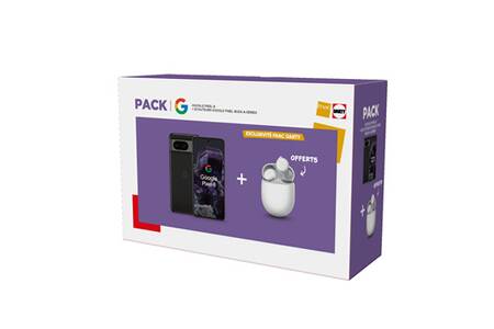 Smartphone Google Bundle Pixel 8 + Pixel Buds A White - P8FNACPBA | Darty