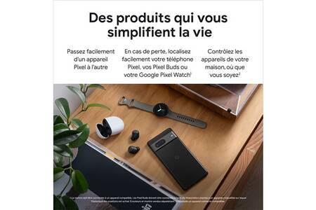 Smartphone Google Pixel 7 128Go Vert Citron 5G | Darty