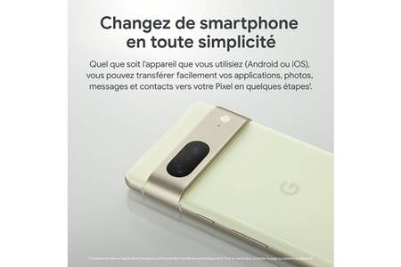 Smartphone Google Pixel 7 128Go Noir Volcanique 5G | Darty