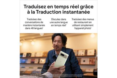 Smartphone Google Pixel 7 128Go Noir Volcanique 5G | Darty