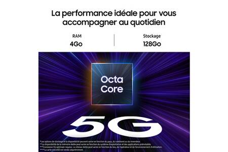 Smartphone Samsung Galaxy A15 128Go Bleu 5G | Darty