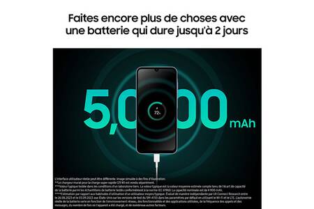 Smartphone Samsung Galaxy A15 128Go Bleu 5G | Darty