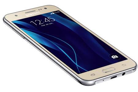 Smartphone Samsung GALAXY J5 OR | Darty