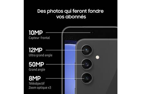 Smartphone Samsung Galaxy S23 FE 128Go Noir Graphite 5G | Darty