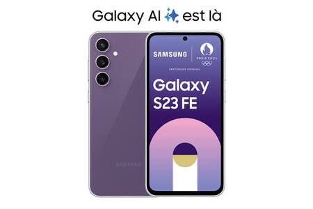Smartphone Samsung Galaxy S23 FE 256Go Violet 5G | Darty