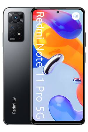 Smartphone Xiaomi Pack Redmi Note 11 Pro 128Go Gris 5G + Tour de cou et Kit Influenceur ...