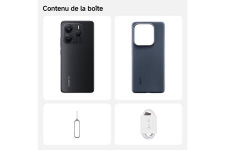 Smartphone Xiaomi Redmi Note 14 5G 8/256 Midnight Black | Darty