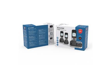 Téléphone sans fil Alcatel Pack F890 Trio avec Repondeur et fonction ...