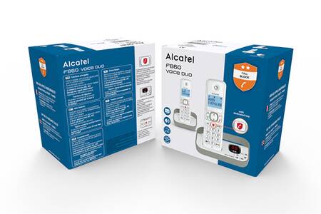 Téléphone sans fil Alcatel F860 VOICE DUO | Darty