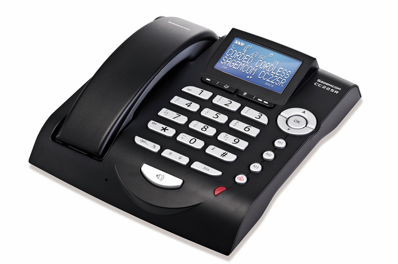 Téléphone sans fil Sagemcom CC225R - CC 225 R (3849562) | Darty