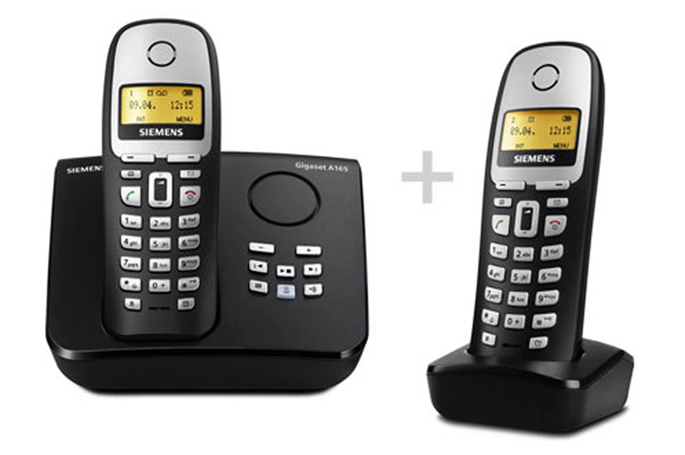 Téléphone sans fil Siemens GIGASET A165 DUO - gigaseta165duo (2308037 ...